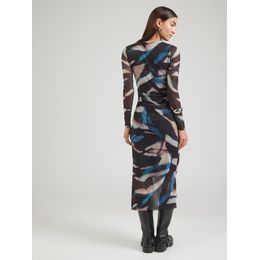 Ted Baker Kleid 'Ellylou' Damen Gr&ouml;&szlig;e 36 azur / altrosa / schwarz / wei&szlig; Winterkleid
