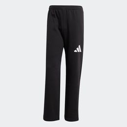 adidas Sportswear Sporthose Herren Gr&ouml;&szlig;e L schwarz / wei&szlig;