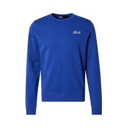 K by KARL LAGERFELD Karl Lagerfeld Sweatshirt Herren Gr&ouml;&szlig;e XXL royalblau / wei&szlig;