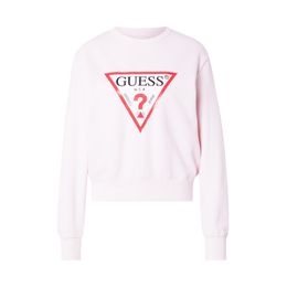 Guess Sweatshirt Damen Gr&ouml;&szlig;e M rosa / knallrot / schwarz