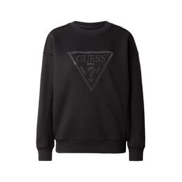 Guess Sweatshirt Damen Gr&ouml;&szlig;e XS schwarz / silber