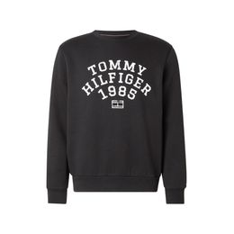 Tommy Hilfiger Sweatshirt 'ARCH' Herren Gr&ouml;&szlig;e XL schwarz / wei&szlig;