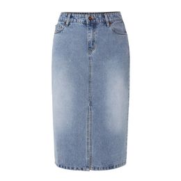 TATUUM Rock 'MEDIANA' Damen Gr&ouml;&szlig;e 44 blue denim / braun
