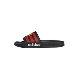 adidas Sportswear Pantolette 'Adilette' Herren Gr&ouml;&szlig;e 40.5/41 goldgelb / rot / schwarz / wei&szlig;
