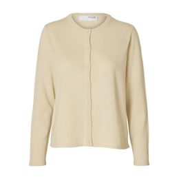 Selected Strickjacke 'SLFLaura' Damen Gr&ouml;&szlig;e XS ecru