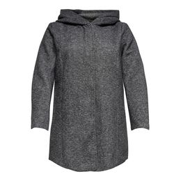 Only Carmakoma Mantel 'Sedona' Damen Gr&ouml;&szlig;e 5XL/6XL basaltgrau Wintermantel