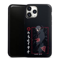 DeinDesign iPhone 11 Pro Handy Panzer Handyh&uuml;lle robuste Outdoor H&uuml;lle Schutzh&uuml;lle gl&auml;nzend Official Licensed Product Naruto Shippuden Itachi Uchiha Tough Case