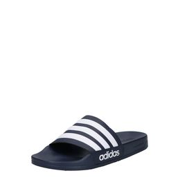 adidas Sportswear Badeschuh 'Adilette' Herren Gr&ouml;&szlig;e 50 dunkelblau / wei&szlig;