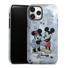 DeinDesign iPhone 11 Pro Handy Panzer Handyh&uuml;lle robuste Outdoor H&uuml;lle Schutzh&uuml;lle gl&auml;nzend Vintage Disney Tough Case