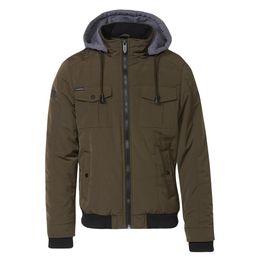 KOROSHI Winter Jacket male size M Dark green