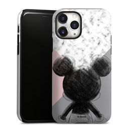 DeinDesign iPhone 11 Pro Handy Panzer Handyh&uuml;lle robuste Outdoor H&uuml;lle Schutzh&uuml;lle gl&auml;nzend Marble Disney Mickey Mouse Tough Case