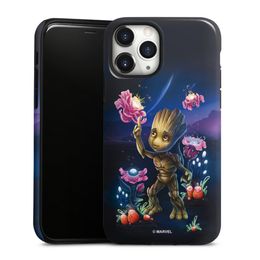DeinDesign iPhone 11 Pro Handy Panzer Handyh&uuml;lle robuste Outdoor H&uuml;lle Schutzh&uuml;lle gl&auml;nzend Baby Groot Guardians Of The Galaxy Marvel Tough Case