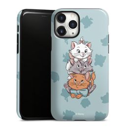 DeinDesign iPhone 11 Pro Handy Panzer Handyh&uuml;lle robuste Outdoor H&uuml;lle Schutzh&uuml;lle gl&auml;nzend Aristocats Cat Disney Tough Case