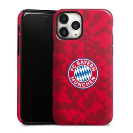 DeinDesign iPhone 11 Pro Handy Panzer Handyh&uuml;lle robuste Outdoor H&uuml;lle Schutzh&uuml;lle gl&auml;nzend Camouflage Fc Bayern M&uuml;nchen Fcb Tough Case