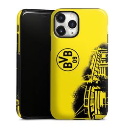 DeinDesign iPhone 11 Pro Handy Panzer Handyh&uuml;lle robuste Outdoor H&uuml;lle Schutzh&uuml;lle gl&auml;nzend Bvb Borussia Dortmund Stadium Tough Case