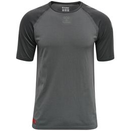 Hummel Funktionsshirt 'Pro Grid' Herren Gr&ouml;&szlig;e XS grau / dunkelgrau