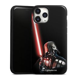 DeinDesign iPhone 11 Pro Handy Panzer Handyh&uuml;lle robuste Outdoor H&uuml;lle Schutzh&uuml;lle gl&auml;nzend Darth Vader Merchandise Star Wars Tough Case