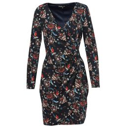 KOROSHI Kleid Damen Gr&ouml;&szlig;e 40 beige / navy / himmelblau / rot Winterkleid