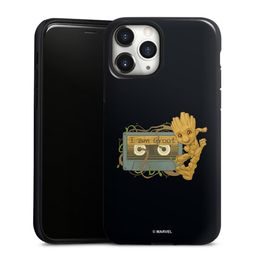 DeinDesign iPhone 11 Pro Handy Panzer Handyh&uuml;lle robuste Outdoor H&uuml;lle Schutzh&uuml;lle gl&auml;nzend Guardians Of The Galaxy Groot Marvel Tough Case