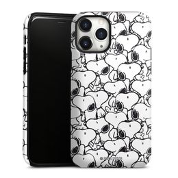 DeinDesign iPhone 11 Pro Handy Panzer Handyh&uuml;lle robuste Outdoor H&uuml;lle Schutzh&uuml;lle gl&auml;nzend Peanuts Snoopy Muster Tough Case