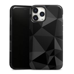 DeinDesign iPhone 11 Pro Handy Panzer Handyh&uuml;lle robuste Outdoor H&uuml;lle Schutzh&uuml;lle gl&auml;nzend Muster Geometric Abstract Tough Case