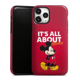 DeinDesign iPhone 11 Pro Handy Panzer Handyh&uuml;lle robuste Outdoor H&uuml;lle Schutzh&uuml;lle gl&auml;nzend Official Licensed Product Disney Mouse Tough Case