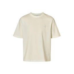 Selected T-Shirt 'SLHChester' Herren Gr&ouml;&szlig;e L creme