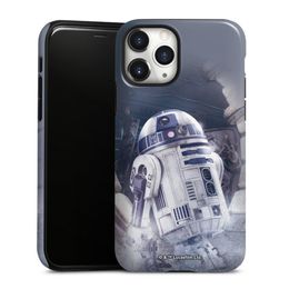 DeinDesign iPhone 11 Pro Handy Panzer Handyh&uuml;lle robuste Outdoor H&uuml;lle Schutzh&uuml;lle gl&auml;nzend Star Wars Merchandise Robot Tough Case