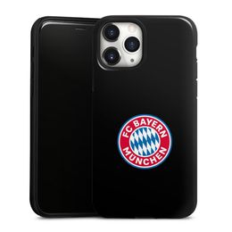 DeinDesign iPhone 11 Pro Handy Panzer Handyh&uuml;lle robuste Outdoor H&uuml;lle Schutzh&uuml;lle gl&auml;nzend Fc Bayern M&uuml;nchen Logo Official Licensed Product Tough Case