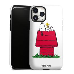 DeinDesign iPhone 11 Pro Handy Panzer Handyh&uuml;lle robuste Outdoor H&uuml;lle Schutzh&uuml;lle gl&auml;nzend Snoopy Official Licensed Product Peanuts Tough Case