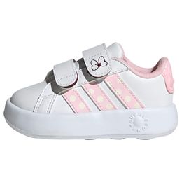 adidas Sportswear Sneaker 'GRAND COURT MINNIE CF I' Jungen Gr&ouml;&szlig;e 20 champagner / rosa / wei&szlig;
