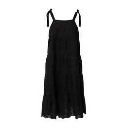 Quiosque Kleid Damen Gr&ouml;&szlig;e 44 schwarzmeliert Winterkleid