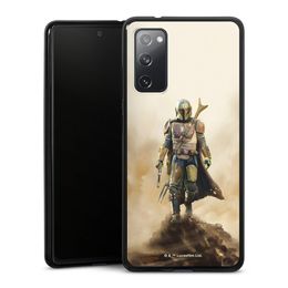 DeinDesign Galaxy S20 FE Handy Silikon H&uuml;lle Case schwarz Handyh&uuml;lle Official Licensed Product The Mandalorian Star Wars