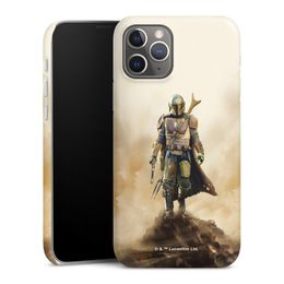 DeinDesign iPhone 12 Pro Handy Premium Case Smartphone Handyh&uuml;lle Schutzh&uuml;lle gl&auml;nzend The Mandalorian Star Wars Official Licensed Product Premium Case