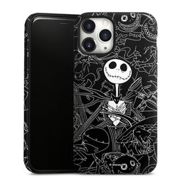 DeinDesign iPhone 11 Pro Handy Panzer Handyh&uuml;lle robuste Outdoor H&uuml;lle Schutzh&uuml;lle gl&auml;nzend Nightmare Before Christmas Halloween Disney Tough Case