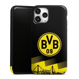 DeinDesign iPhone 11 Pro Handy Panzer Handyh&uuml;lle robuste Outdoor H&uuml;lle Schutzh&uuml;lle gl&auml;nzend Bvb Borussia Dortmund Stadium Tough Case