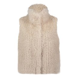 AMBER & JUNE Amber & June Weste Damen Gr&ouml;&szlig;e S/M beige