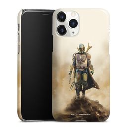 DeinDesign iPhone 11 Pro Handy Premium Case Smartphone Handyh&uuml;lle Schutzh&uuml;lle gl&auml;nzend Official Licensed Product The Mandalorian Star Wars Premium Case