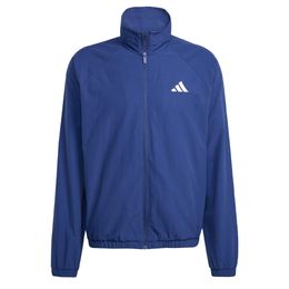 adidas Sportswear Sportjacke 'Essential' Herren Gr&ouml;&szlig;e XL dunkelblau / wei&szlig;