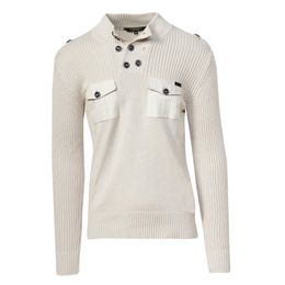 Koroshi Pullover Herren Gr&ouml;&szlig;e L offwhite
