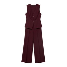 Mango Jumpsuit 'Vesty'' Damen Gr&ouml;&szlig;e S bordeaux
