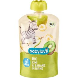 babylove Quetschie Kiwi & Banane in Birne ab 1 Jahr