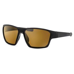 Sonnenbrille Eschenbach OPTIK "Sportfassung ambelis 75", Damen, schwarz, Sonnenbrillen Sonnenbrille, Schutz vor Blaulicht und UV-Strahlung