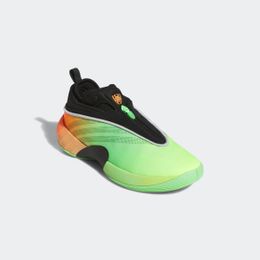 Basketballschuh adidas Performance "DER D.O.N. ISSUE 7", Damen, Gr. 44, orange (lime burst, core schwarz, screaming orange), Textil, Schuhe, Signature-Schuh von Donovan Mitchell