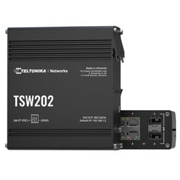 Teltonika Netzwerk-Switch "TSW202", B:15cm H:3,5cm T:17,5cmohne farbbezeichnung, Netzwerk-Switches