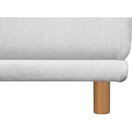 2-Sitzer OTTO HOME "Maroon", beige (natur), B:200cm H:82cm T:96cm, Struktur grob ( 100% POLYPROPYLEN;Struktur fein ( 100% Polyester);Struktur (100% Polyester), Sofas, Polsterm&ouml;bel 2-Sitzer-Sofa, in skandinavischem Design, mit losen Kissen