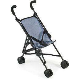 Bayer Chic 2000 Puppenbuggy CHIC2000 "Roma, Mini-Buggy", blau (jeans blau), Puppenwagen, KinderB:29cm H:57cm T:50cm, Kunststoff, Metall, Stoff, B:29cm H:57cm T:50cm