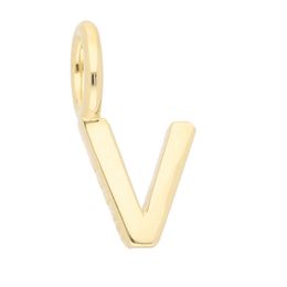 Adelia&acute;s Buchstabenanh&auml;nger ADELIA&acute;S "Damen & Herren 333 Gold Buchstabenanh&auml;nger V", gold, Schmuckanh&auml;nger, Damen, Gelbgold 333 Gold, Gelbgold 333, Gold, f&uuml;r Damen & Herren