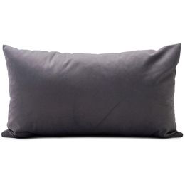 G&ouml;zze Dekokissen G&Ouml;ZZE "California", anthrazit, unifarben, B:30cm H:10cm L:50cm, Polyester, Dekokissen_Sitzkissen_Kissenh&uuml;llen