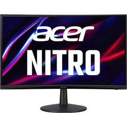 Acer Curved-Gaming-LED-Monitor "Nitro ED240Q S", Energieeffizienz: E (A-G), schwarz, B:53,98cm H:32,18cm T:7,42cm, Monitore